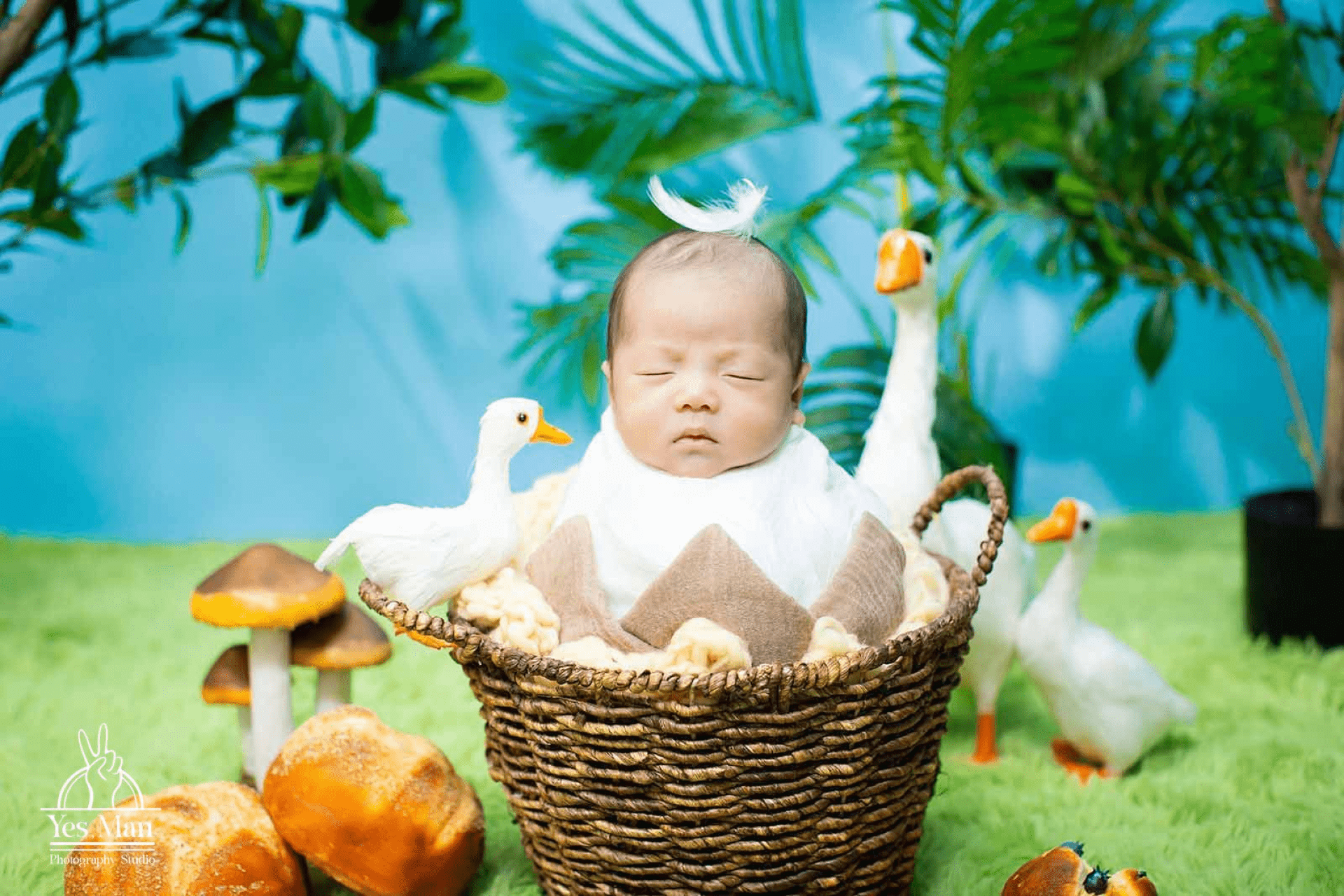 新生兒寫真到「棚」拍攝-A - Yes man專業攝影工作室