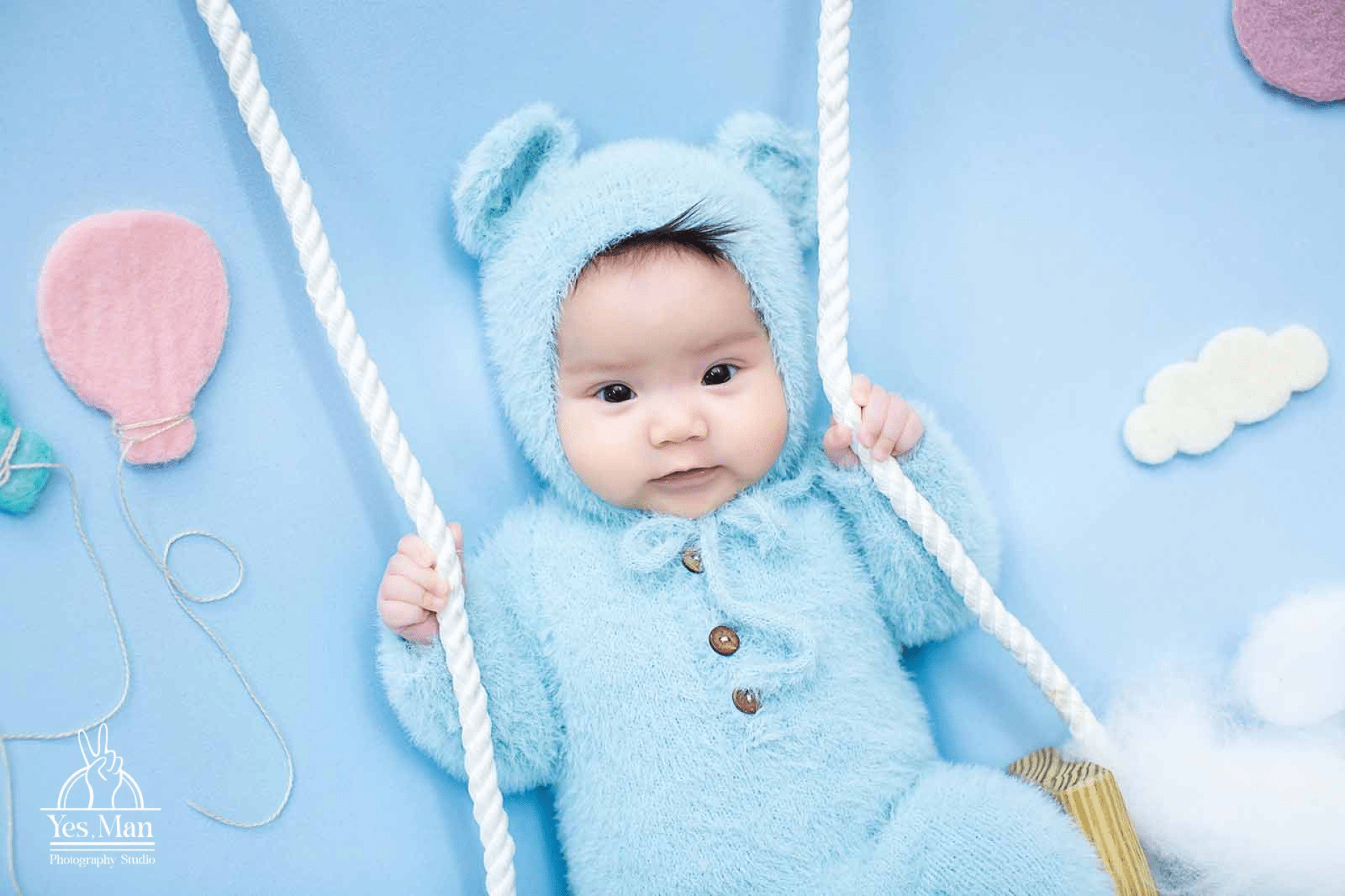 新生兒寫真到「棚」拍攝-B - Yes man專業攝影工作室