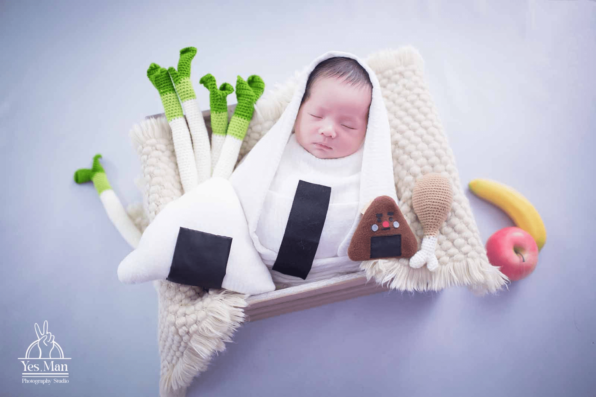 新生兒寫真到「棚」拍攝-A - Yes man專業攝影工作室